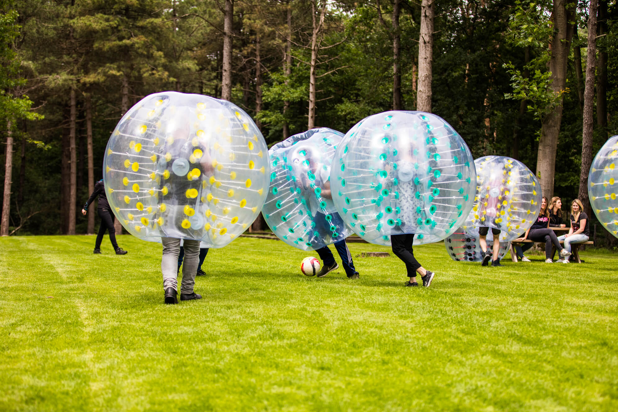 Bumperball - Teambuilding met veel fun, vlakbij Eindhoven Liever Buiten